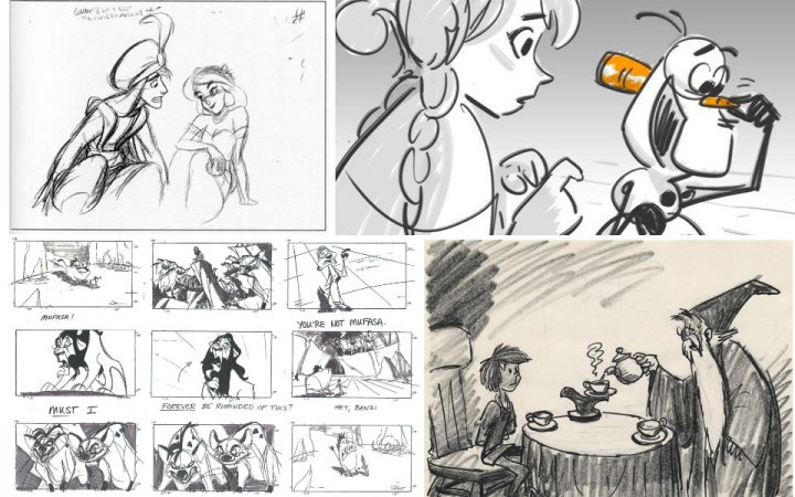 Storyboard en Disney Animation