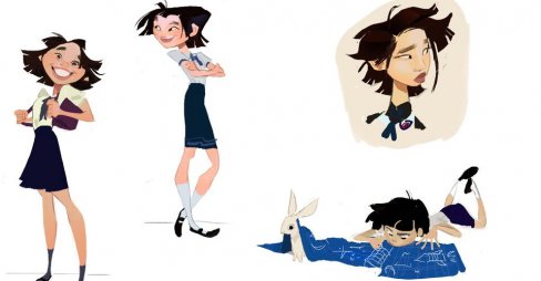 Over the Moon: Storyboard, Diseño y Arte Conceptual