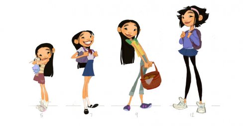 Over the Moon: Storyboard, Diseño y Arte Conceptual
