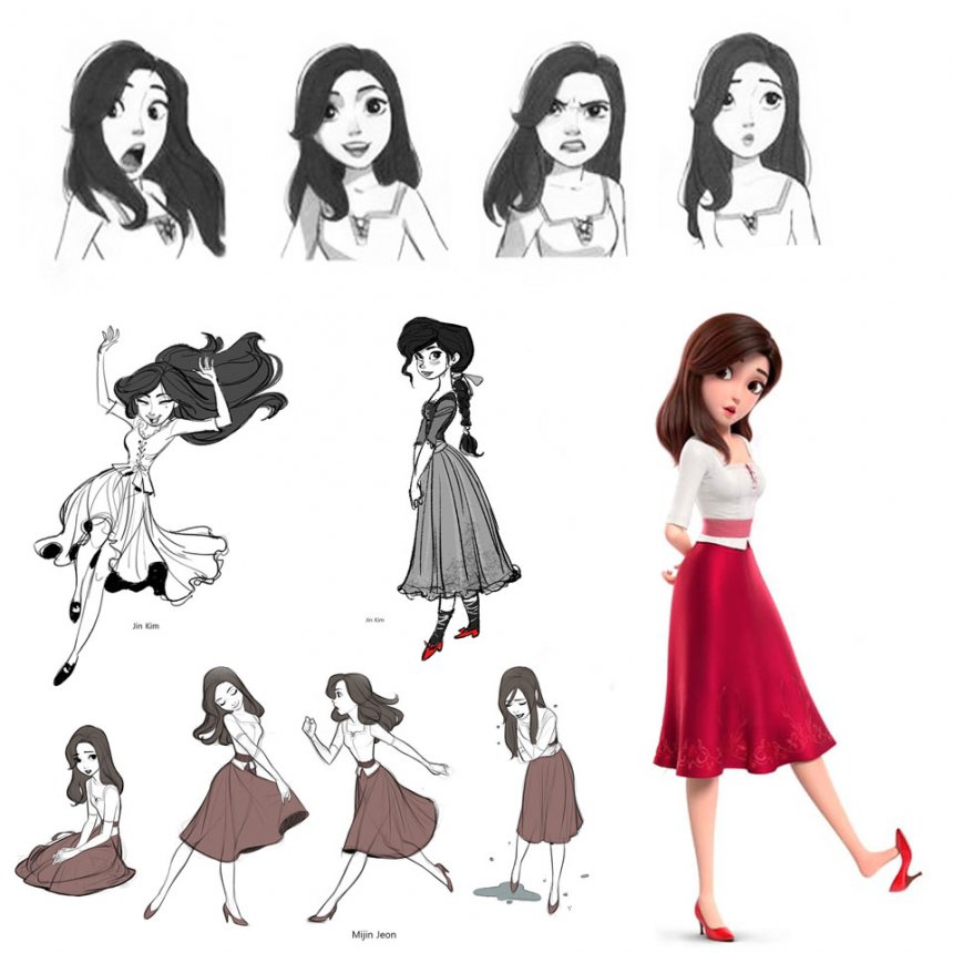 Red Shoes y Veterano de Disney, Impulsando la Animación Surcoreana