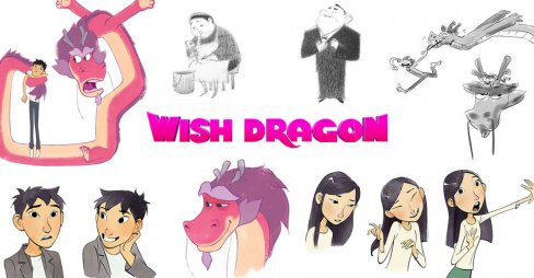 Diseño de Personajes y Arte Conceptual en Wish Dragon