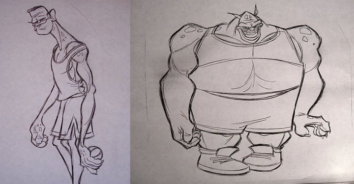 Arte Conceptual y Diseño de Personajes en Space Jam
