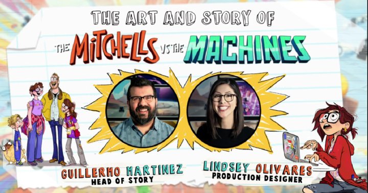 Los Mitchell Contra Las Máquinas: Dirección de Arte, Guion y Storyboard