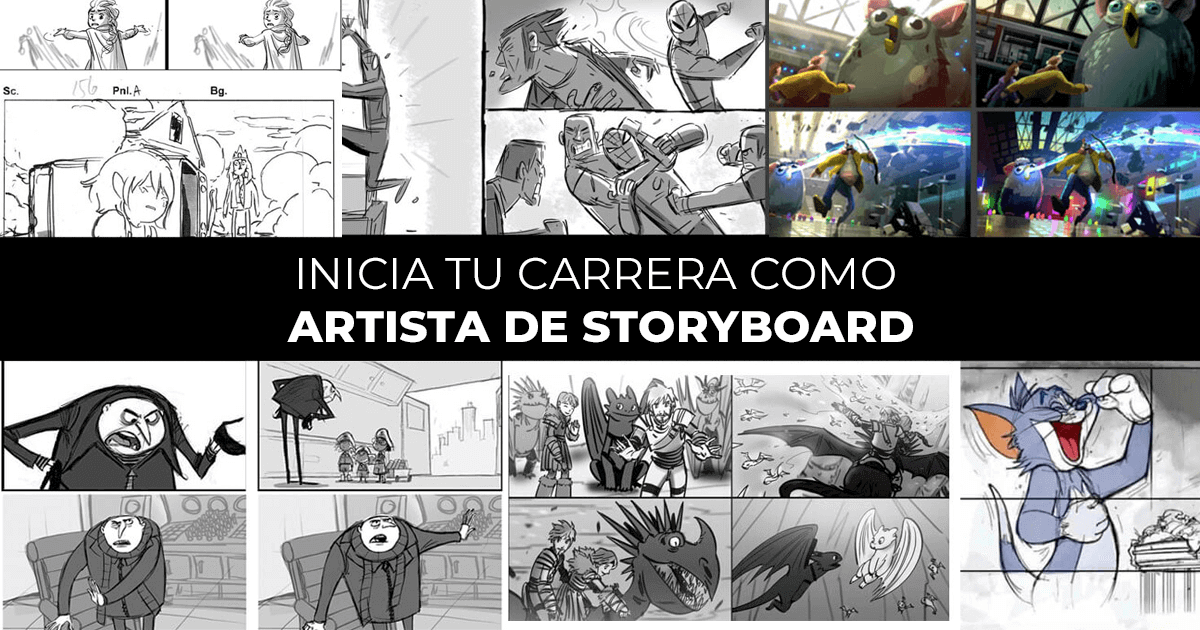 Inicia tu Carrera como Artista de Storyboards