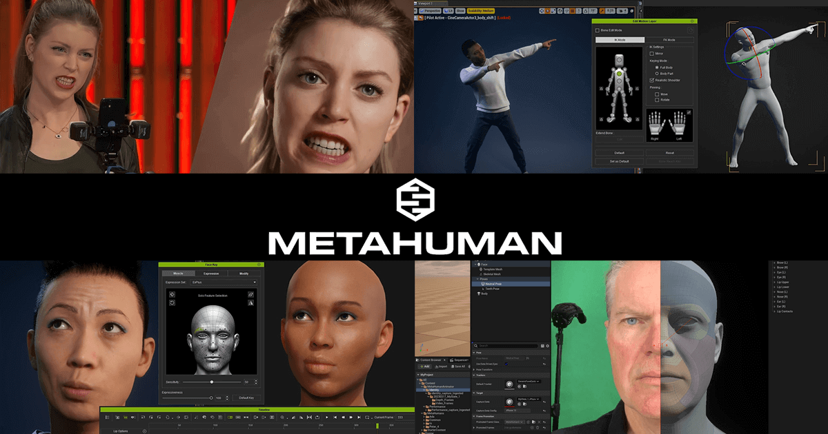 MetaHuman Animator: Nueva Herramienta de Unreal Engine